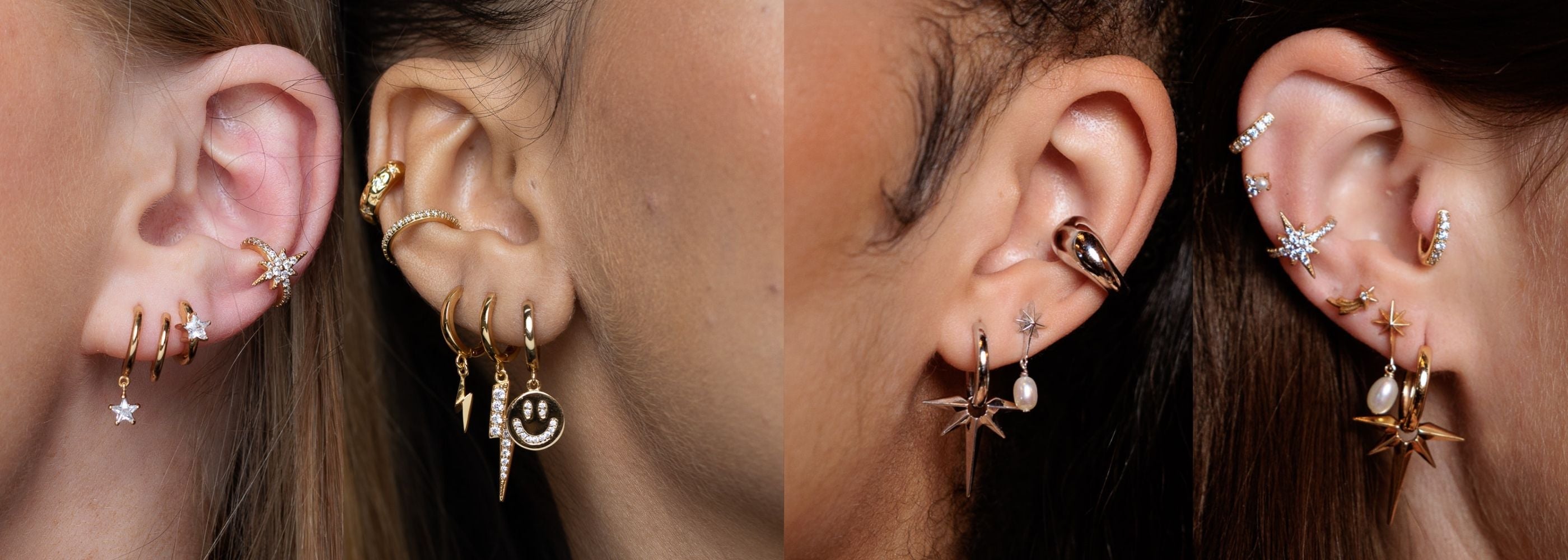 Curated Ear Stackable Earrings – Scream Pretty