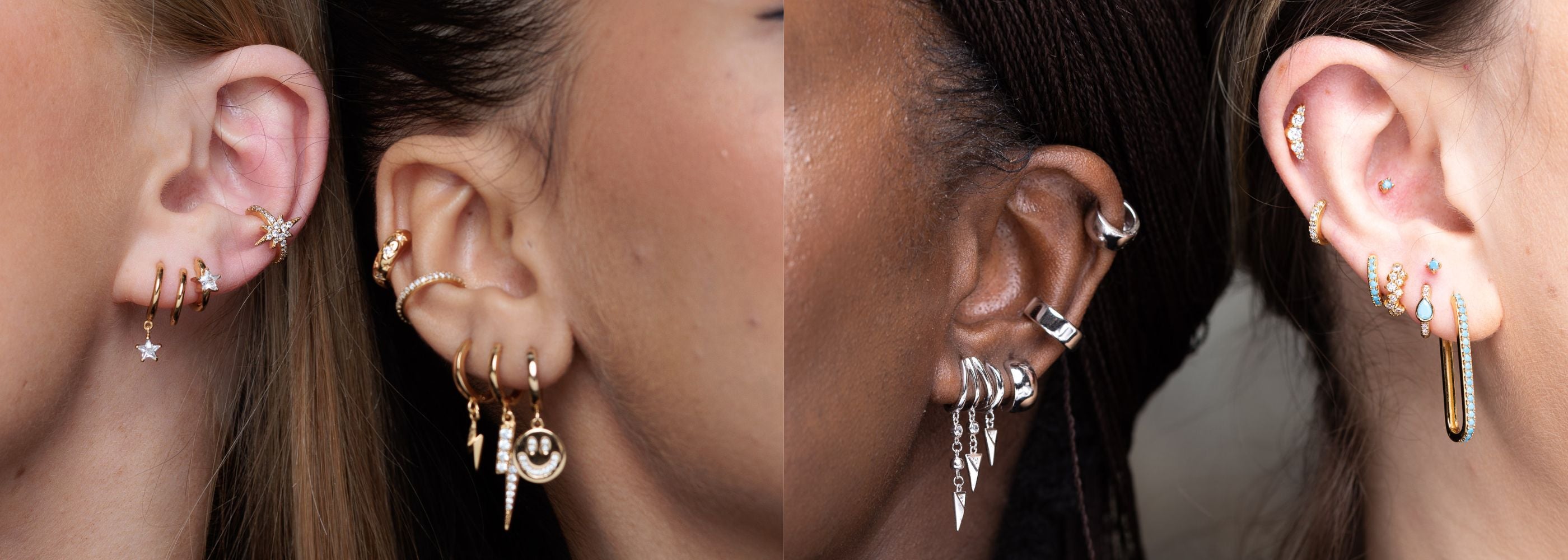 Curated Ear Stackable Earrings – Scream Pretty